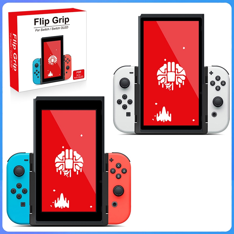 Retrato Modo Flip Grip Acessório De Mão Para Nintendo switch Vertical ...