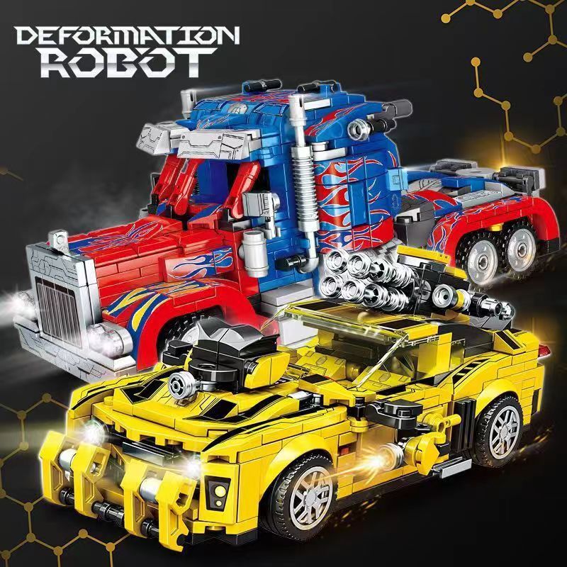 Transformadores lego genrico Transformadores Série Optimus Prime Wasp ...