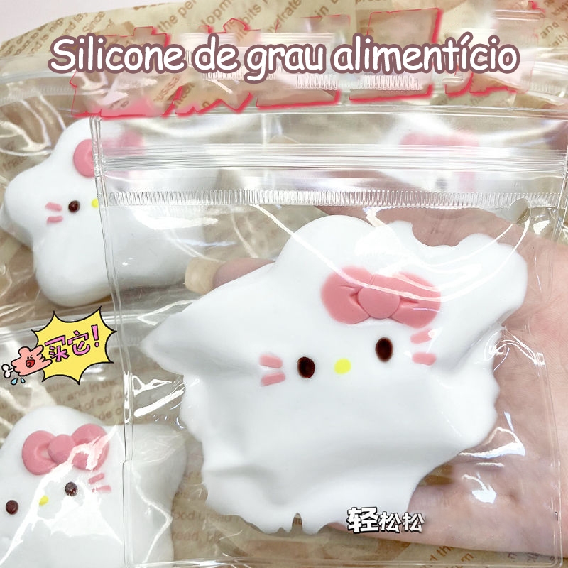 Hello Kitty brinquedo anti stress Sanrio/anti estresse brinquedo de ...