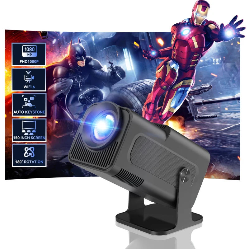 Projetor Portátil De Cinema Ao Ar Livre HY320 Android 11 300ANSI 4K ...