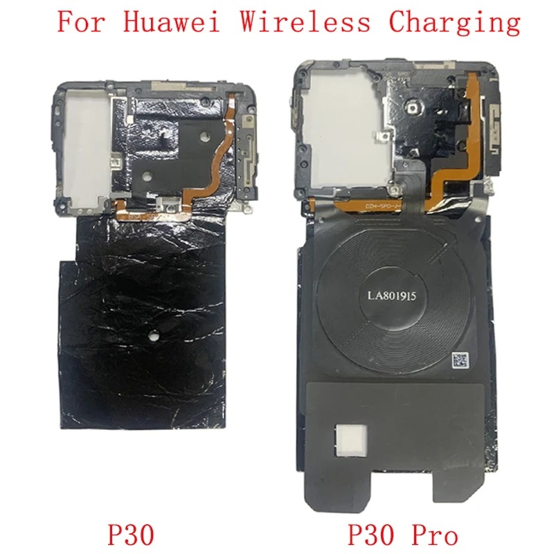 Chip De Carregamento Sem Fio NFC Módulo Antena Cabo Flexível Para Huawei P30 P30 Pro Carregador ...
