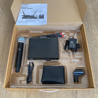 Shure QLXD4 Sistema UHF Profissional De Alta Qualidade Microfone Sem Fio BETA 58A De Mão , Para ...