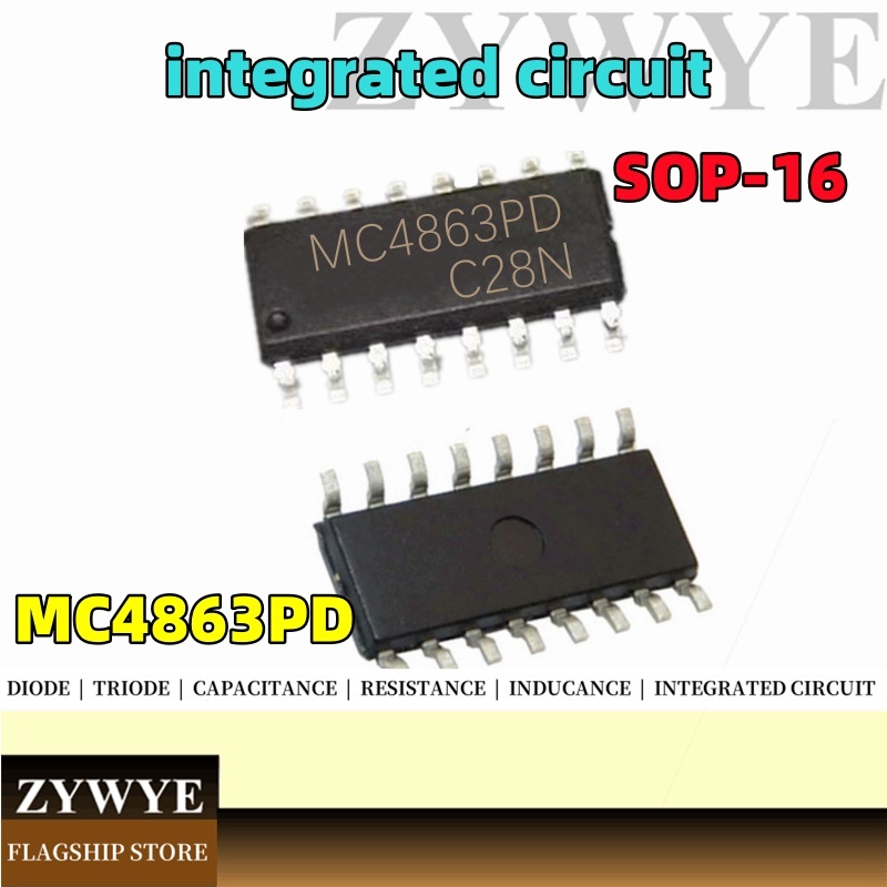 Mc4863pd Universal MC4863 LM4863 LM4863M SOP-16 Chip Amplificador de ...