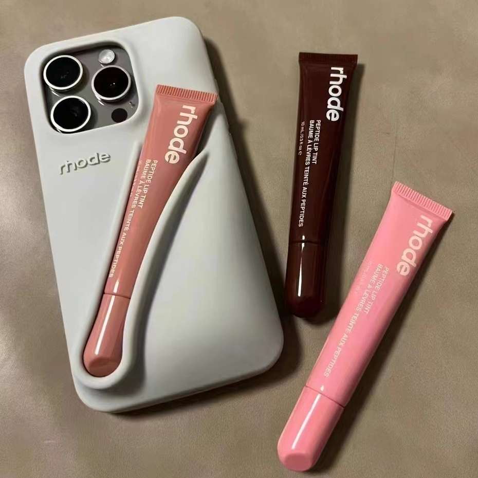 Batom De Alta Qualidade Rhode Gloss Capa De Silicone Macia À Prova De ...