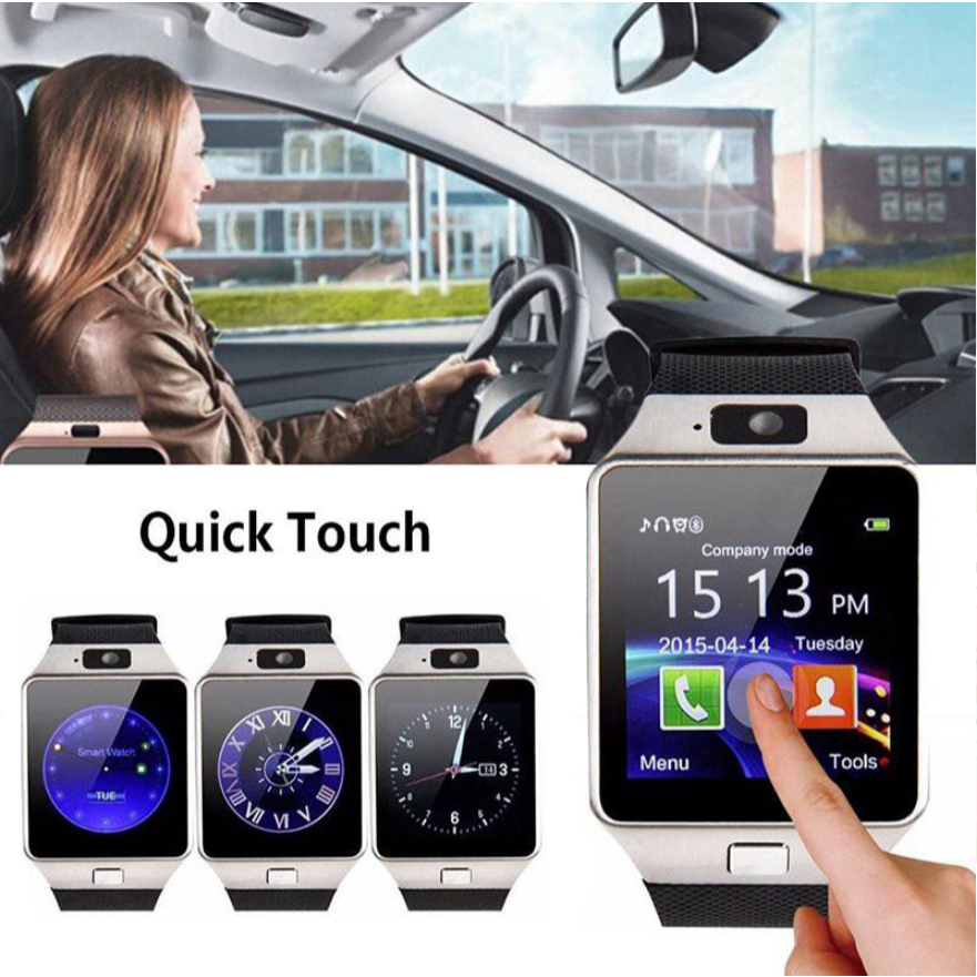 Dz09 durável e prático relógio inteligente dz09 smartwatch relógios ...