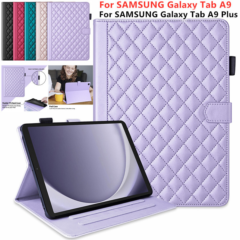 Para SAMSUNG Galaxy Tab A9 A9 + Plus Caso Estilo De Moda Couro Do ...