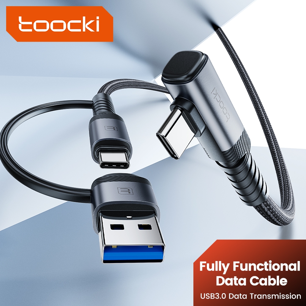 Toocki 2-Em-1 Cabo De Conexão USBC VR Para Quest 3 Fone De Ouvido USB3 ...