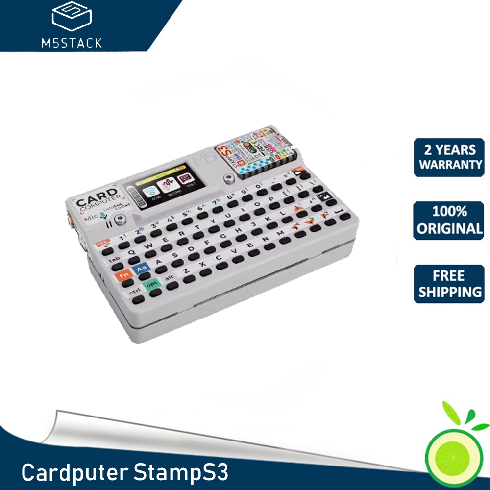 M5stack Cardputer StampS3 Microcontrolador 56 Teclado Computador Cartão | Shopee Brasil
