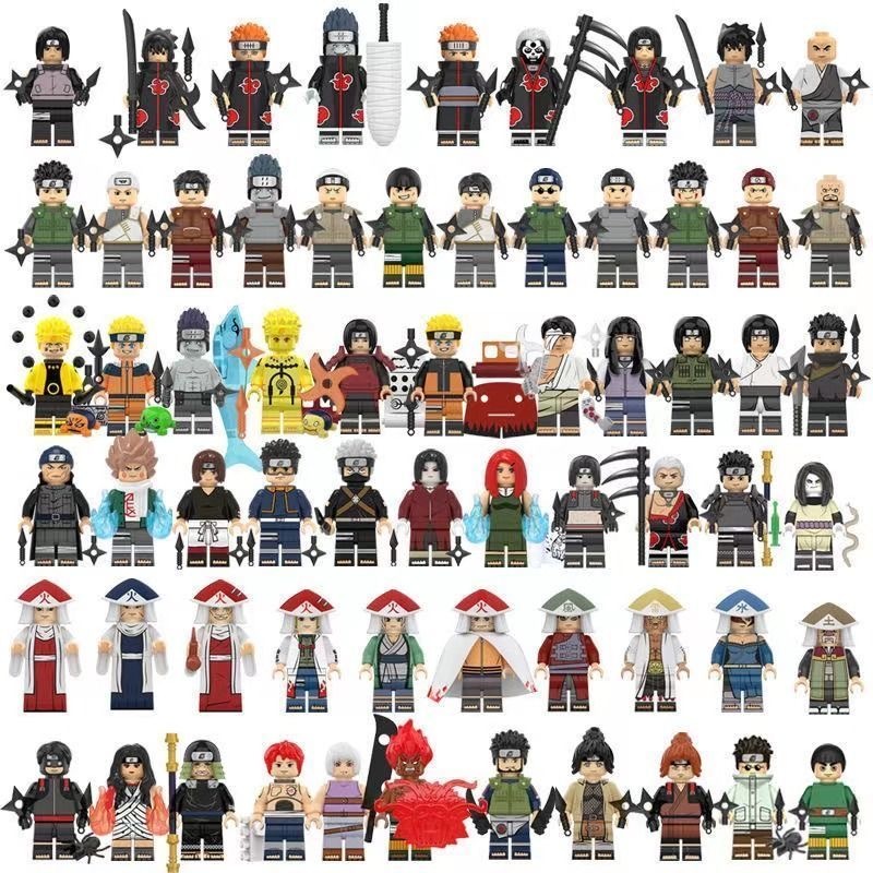 Compatível com blocos de construção Lego conjunto completo Naruto ...