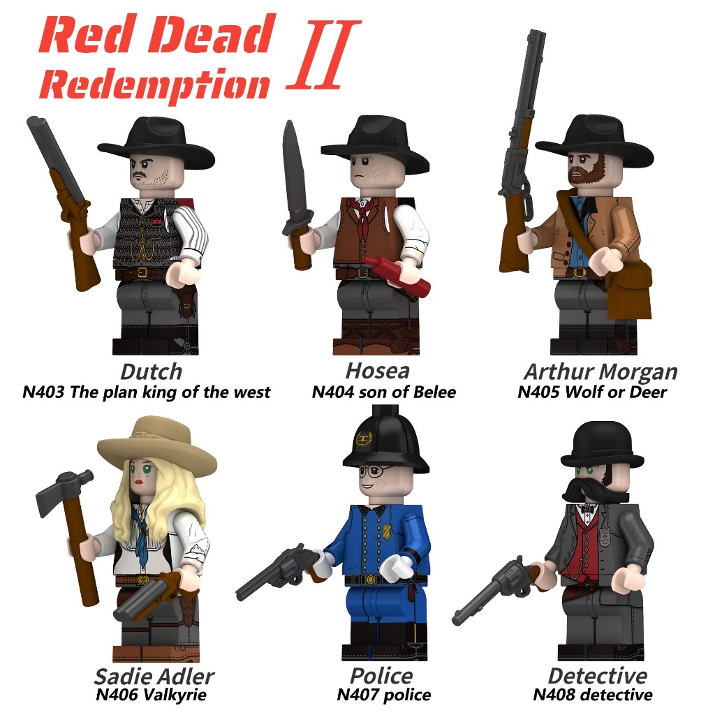 Red Dead Redemption 2 Rockstar Games Arthur Morgan Blocos De Construção ...