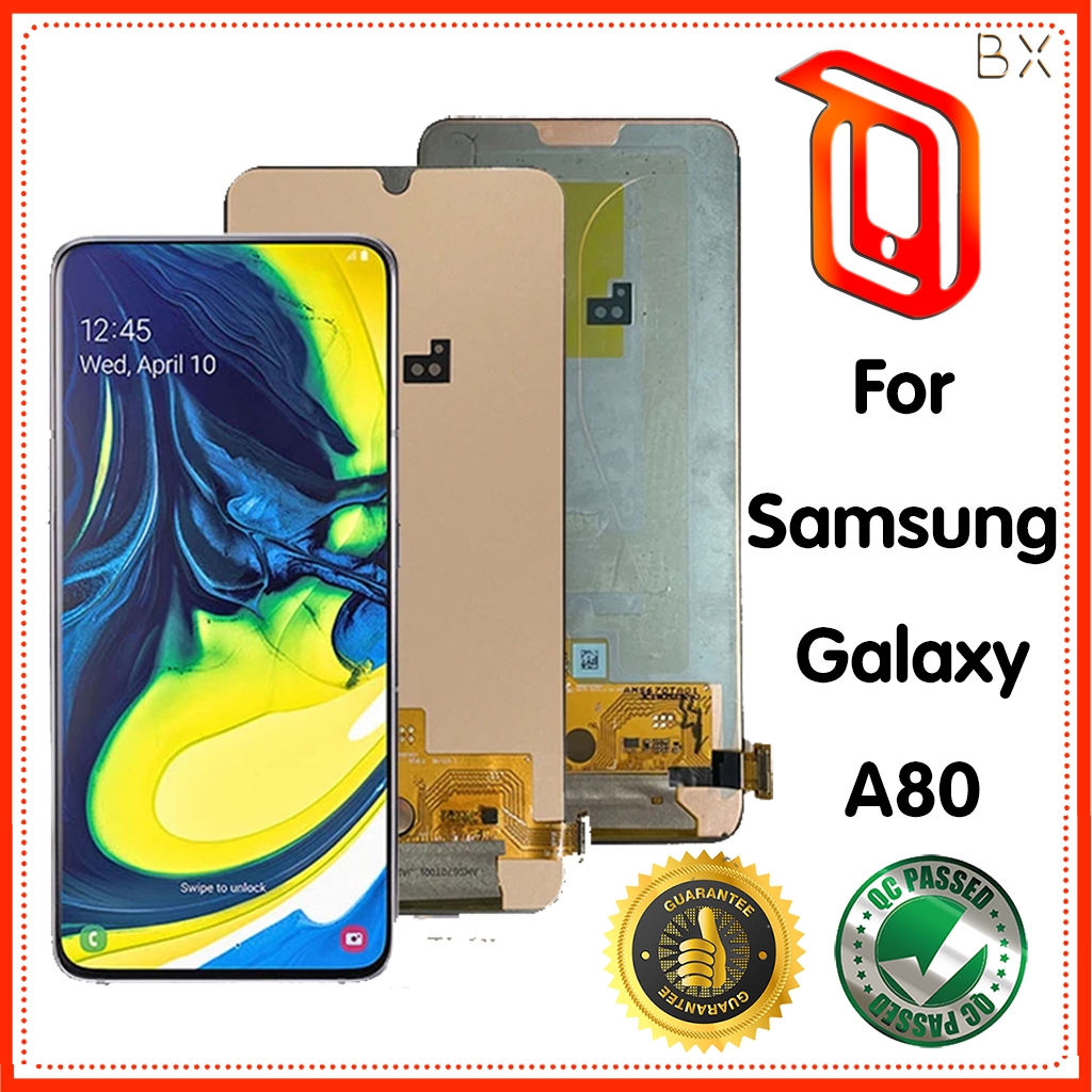 Tela LCD OLED Para Samsung A80 A805F De 6,7 " SM-A805F Peças De ...