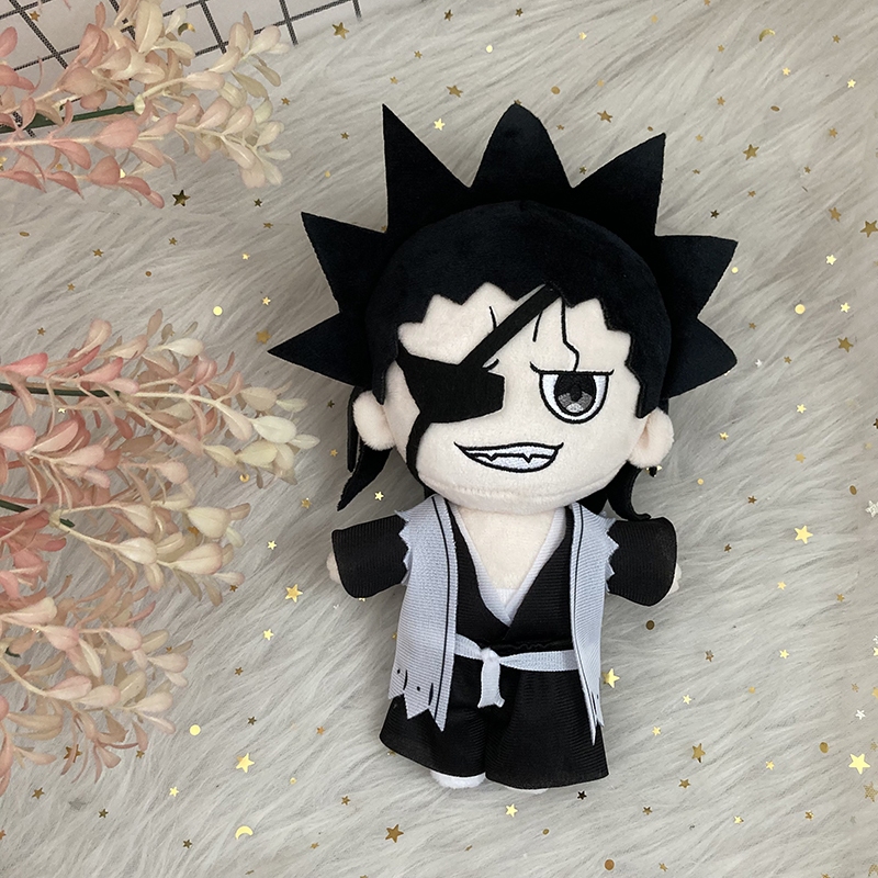 20cm BLEACH Plushies Zaraki Kenpachi Aizen Sousuke Anime Cosplay Boneca ...