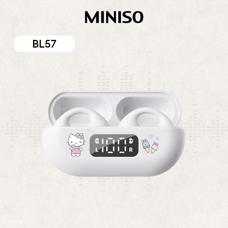 Miniso BL57 Fones De Ouvido Bluetooth Sem Fio Redução De Ruído De ...