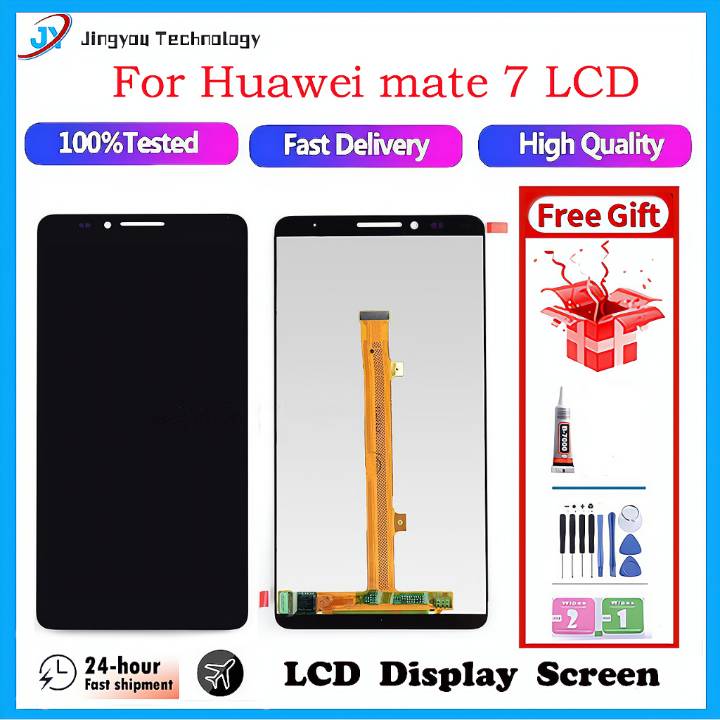 Para Huawei Ascend Companheiro 7 Mate7 M7 MT7-L09 CL00 Display LCD Painel Da Tela De Toque Com ...