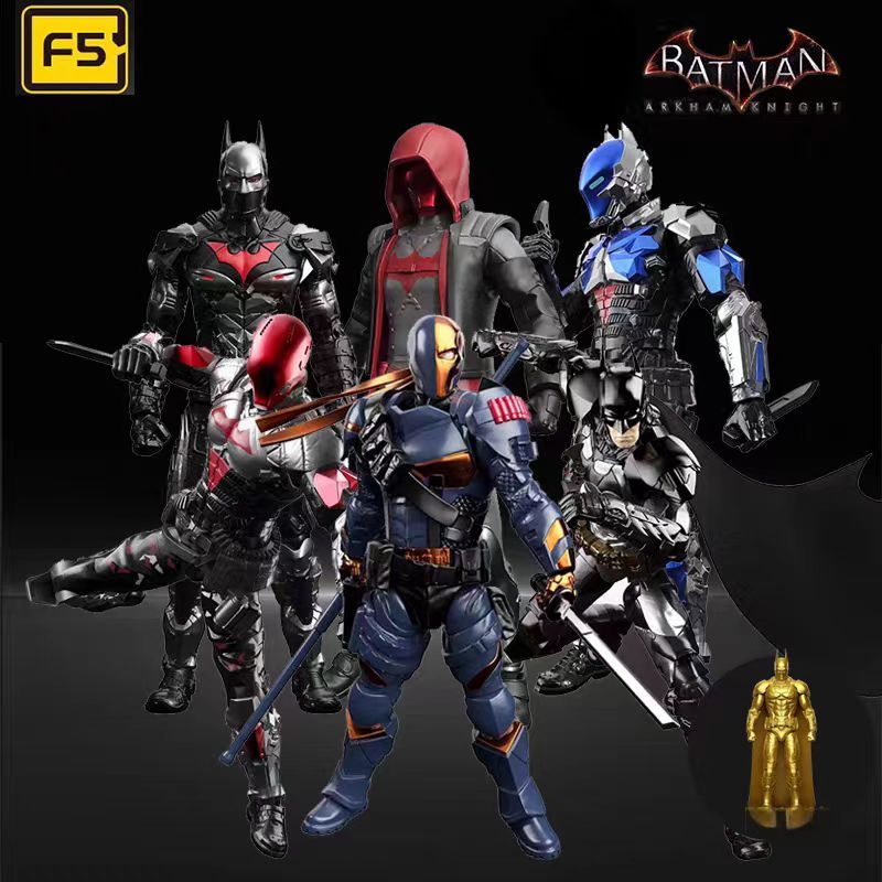 Cultura Roundfield Batman Arkham Knight Blind Box Futuro Capô Vermelho ...