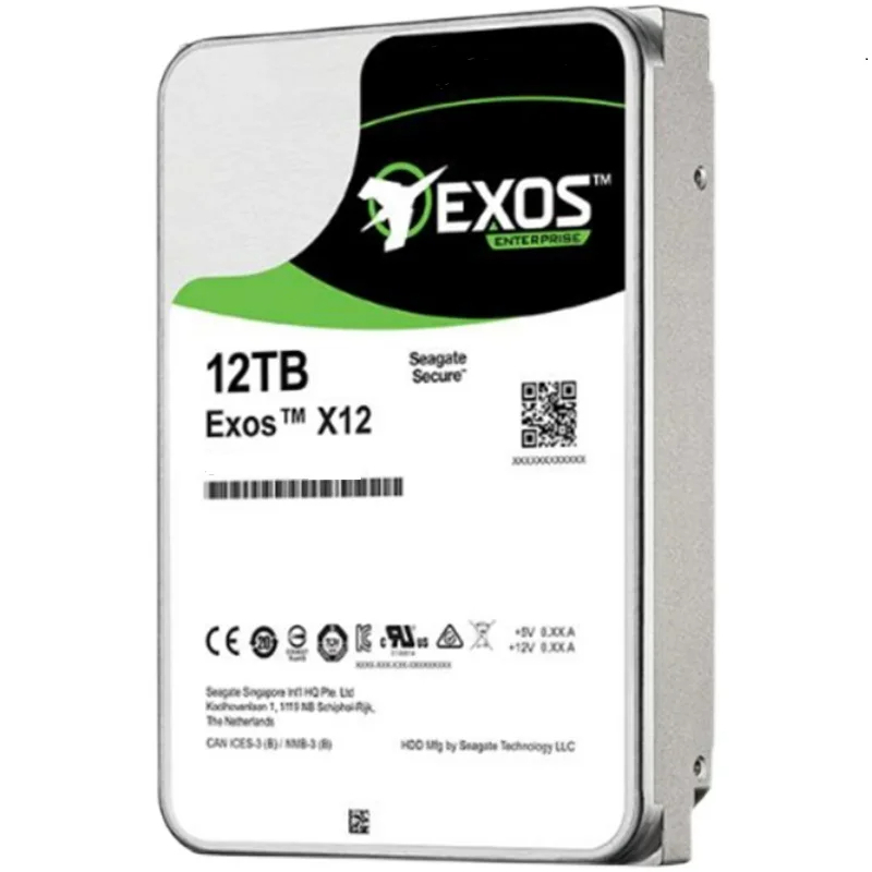 12TB HDD SATA3.0 7200rpm 256MB Cache SATA III 3.5 " Monitoramento Do Disco Rígido Servidor De ...