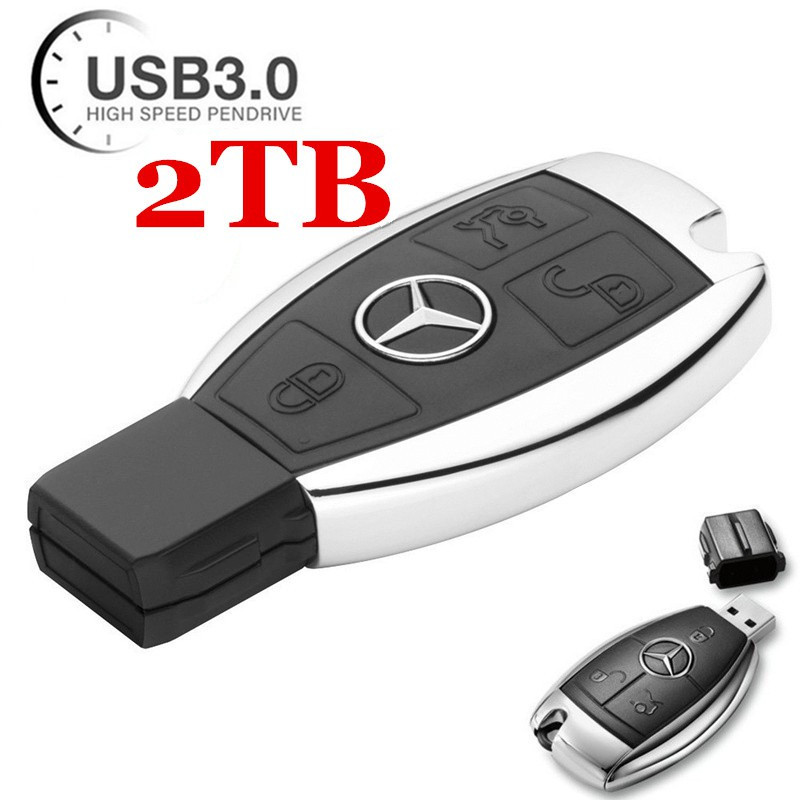 Nova Listagem ! Chave Do Carro Mercedes Benz USB3.0 Flash Drive Real ...