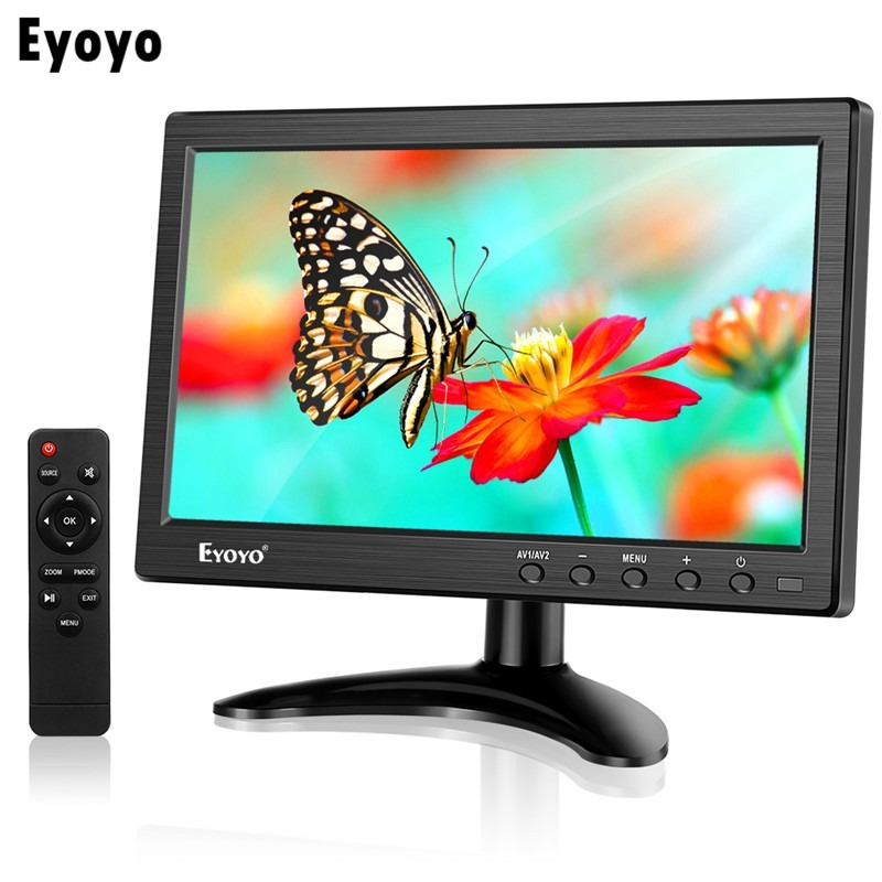Eyoyo Monitor HDMI LCD Portátil De 12 Polegadas HD 1366x768 Com ...