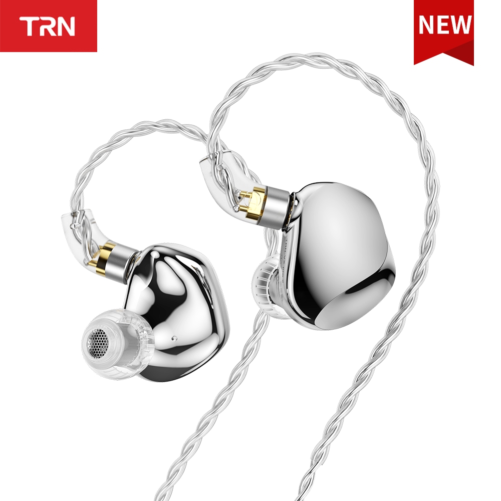 TRN VX PRO + 8BA + 1DD Fones De Ouvido De Metal Híbrido Em IEM HIFI ...