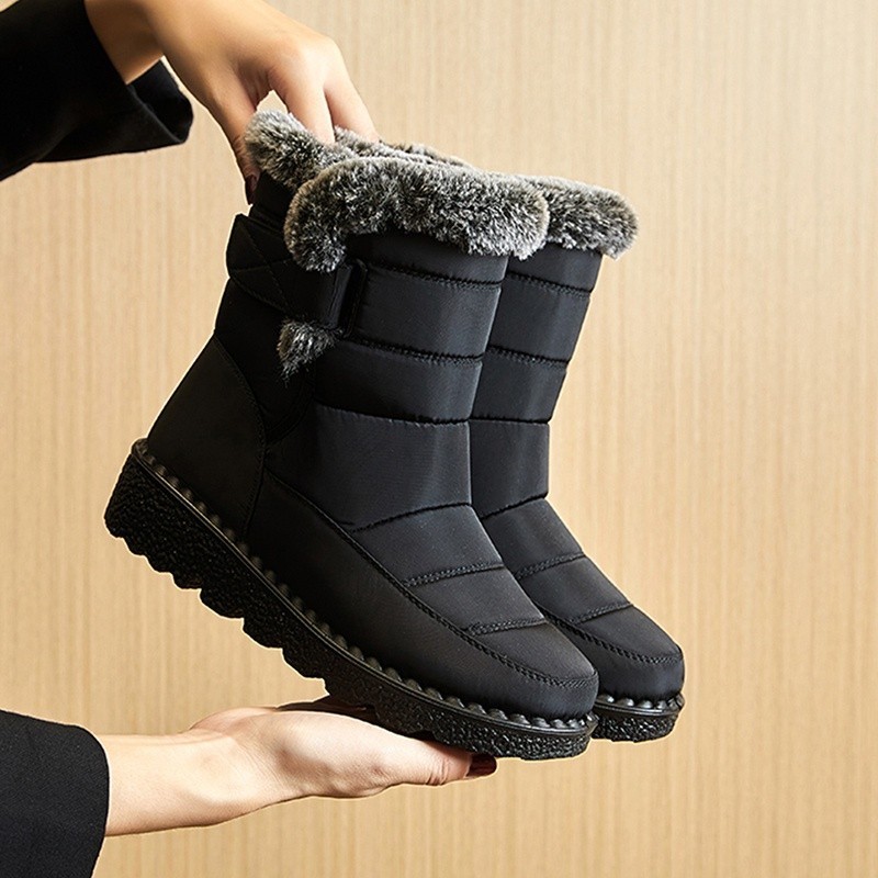 Botas De Inverno Impermeáveis Para Mulheres 2024 Nova Plataforma De ...