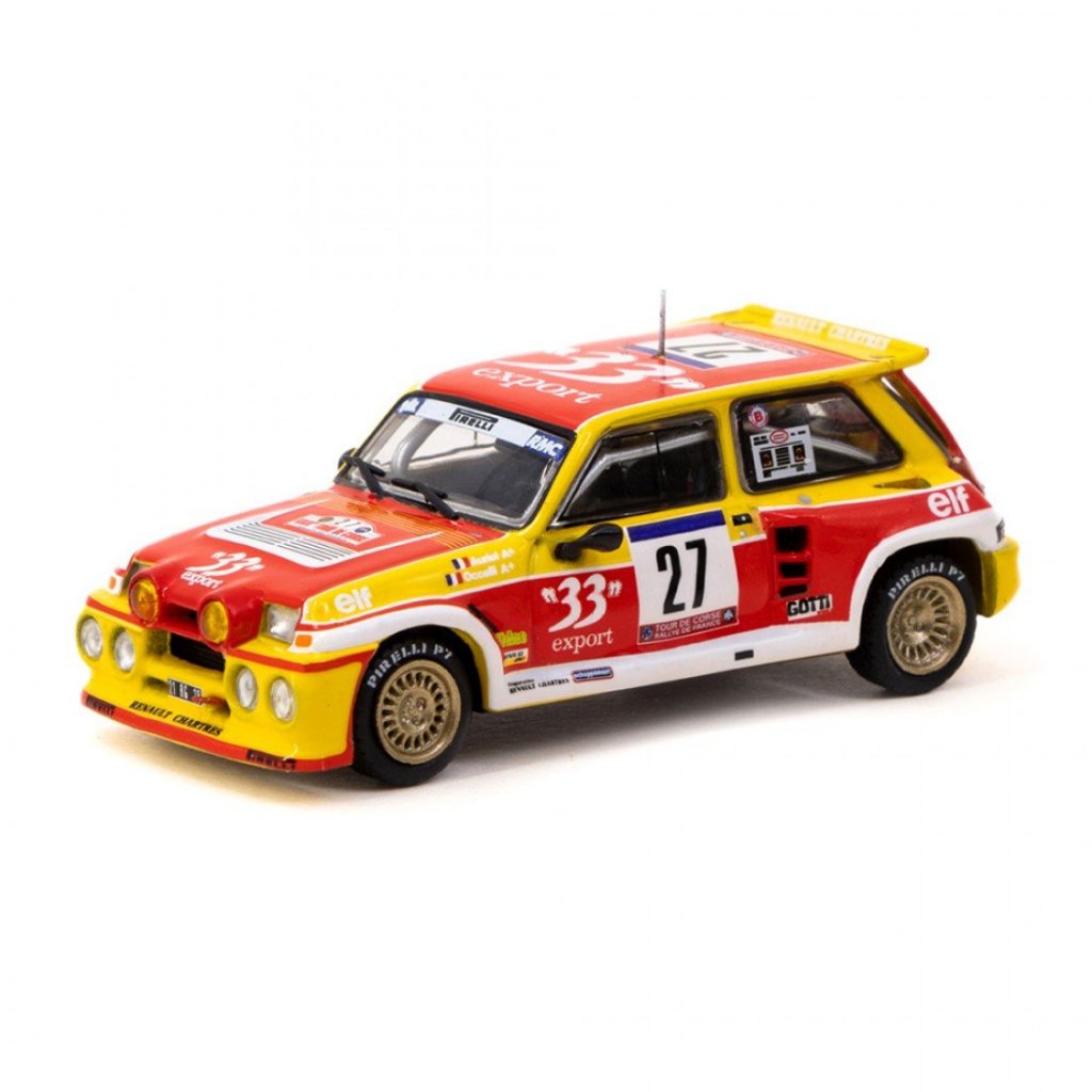 Tarmac Works T64-TL061-85TDC27 1/64 RENAULT 5 MAXI TURBO TOUR DE CORSE ...