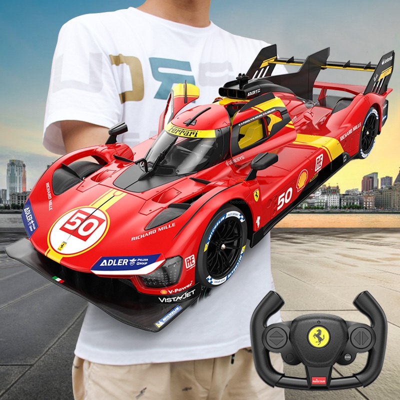 Rastar RC Carro 1/14 24H Le Mans Rally 2024 Campeão Ferrari 499P NO.50 ...