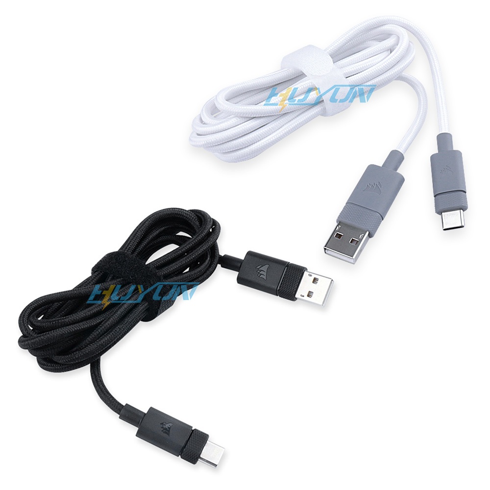 Cabo De Carregamento USB-C Para Teclado Corsair/mouse/Virtuoso RGB XT ...