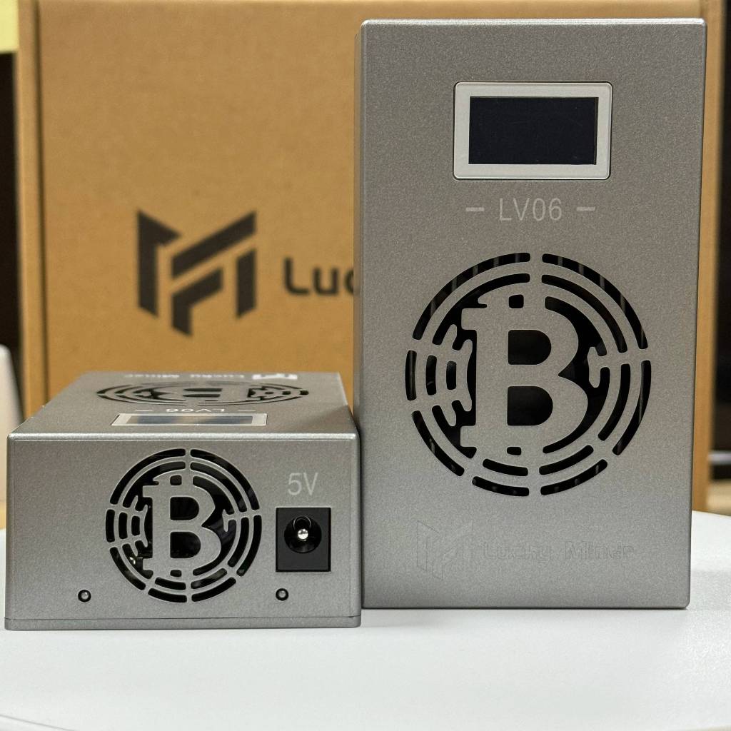 Minerador Bitcoin Lucky miner V6 500G/S Com BM1366 Asic Chip BCH BSV BTC Solo LV6 Inclui ...