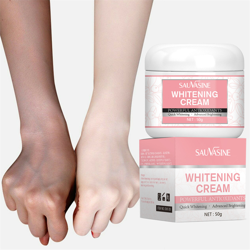 50g Creme Clareador Corporal Axilas Joelho Nádegas Alvejante Privado ...