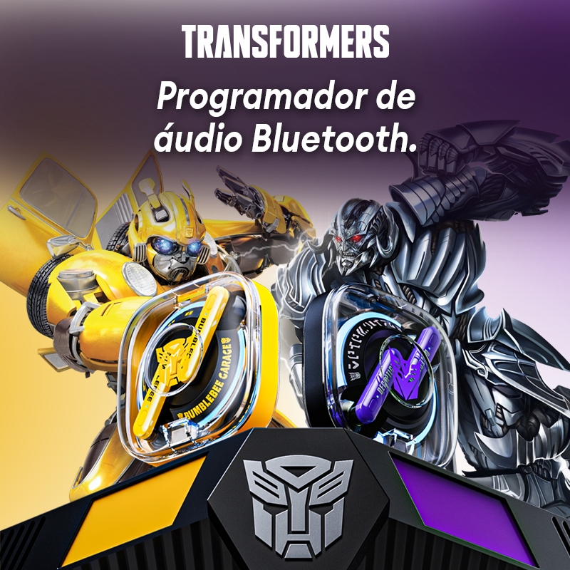 Transformers TF-T03 Fone de ouvido Bluetooth Fones de ouvido sem fio ...
