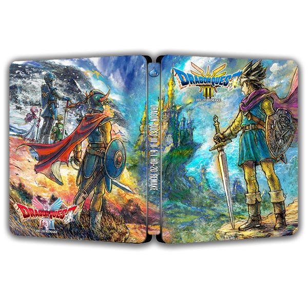 DRAGON QUEST III II & I HD-2D REMAKE EDITION STEELBOOK | FANTASYBOX ...