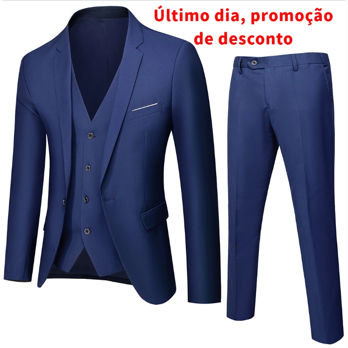 Novo Estilo Fato de Fato Masculino / Fato de Fato de Duas Peças (Top ...