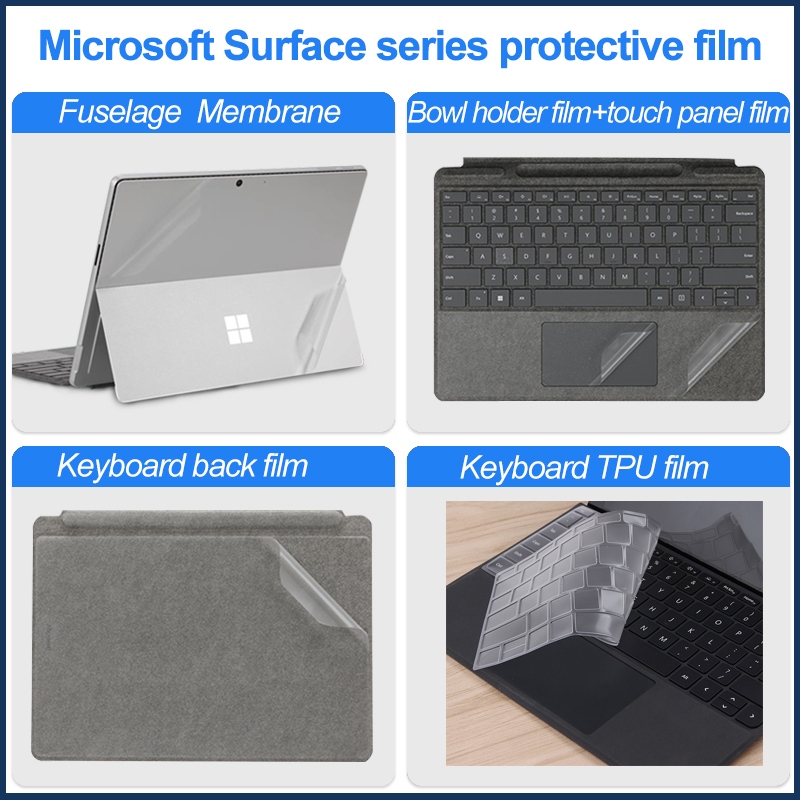 Decalques Adesivos Protetores De Pele Para Microsoft Surface Go1/Go2 ...