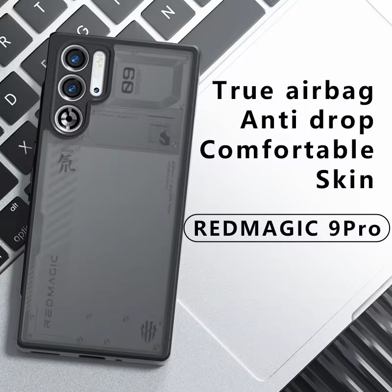 Para Nubia Red Magic 10 9 9s Pro , Magic9 Plus Caso À Prova De Choque Fosco Pele Sentir PC + TPU ...