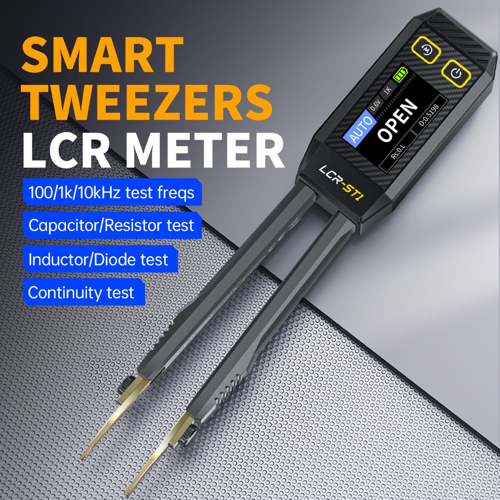 fnirsi Pinça Inteligente LCR Digital Bridge Resistance Inductance ...