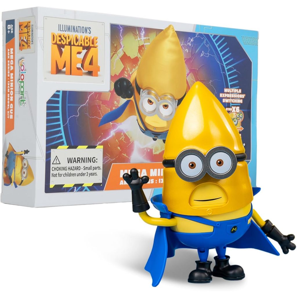 Minions Despicable Me 4 Toys , 5.1 Inch Mega Gus Action Figures , 6 ...