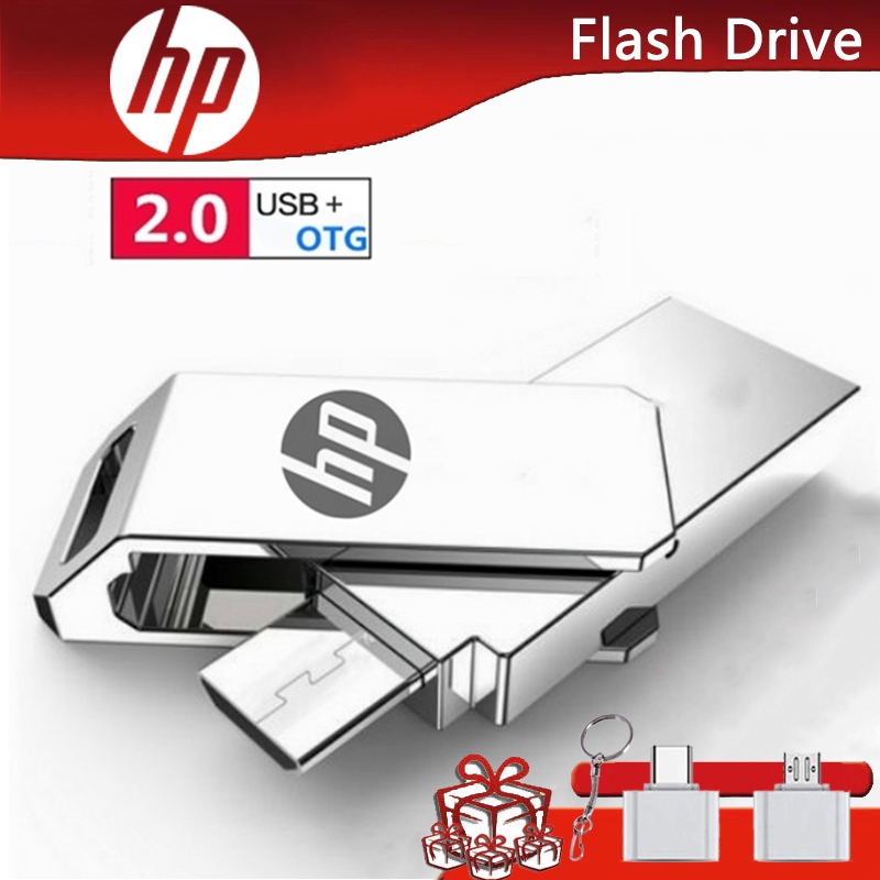 Hp USB2.0 Flash Drive 2TB 1TB 512GB 256GB 128GB OTG Unidade de caneta ...