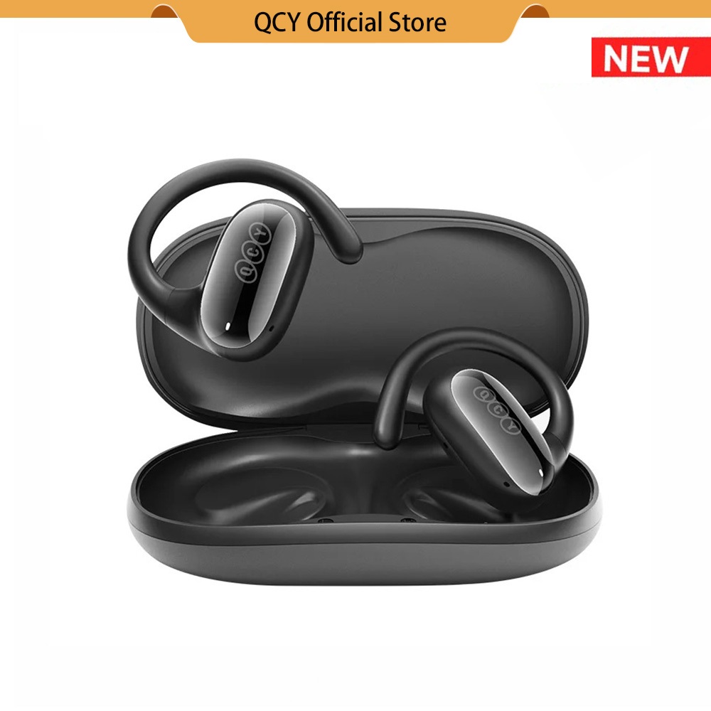 QCY Crossky GTR2 Fone De Ouvido Aberto Sem Fio Bluetooth 5.4 Fones Com Ganchos Para Graves ...