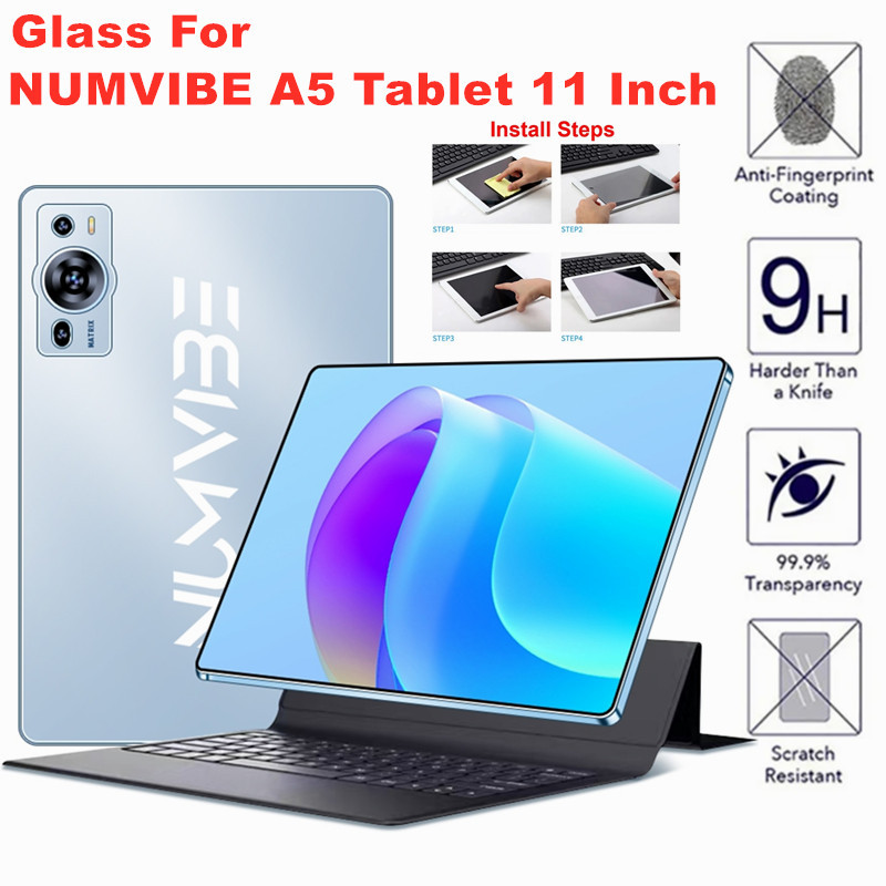 Para NUMVIBE A5 Tablet 11 Polegadas Protetor De Tela Anti-Riscos 9H ...