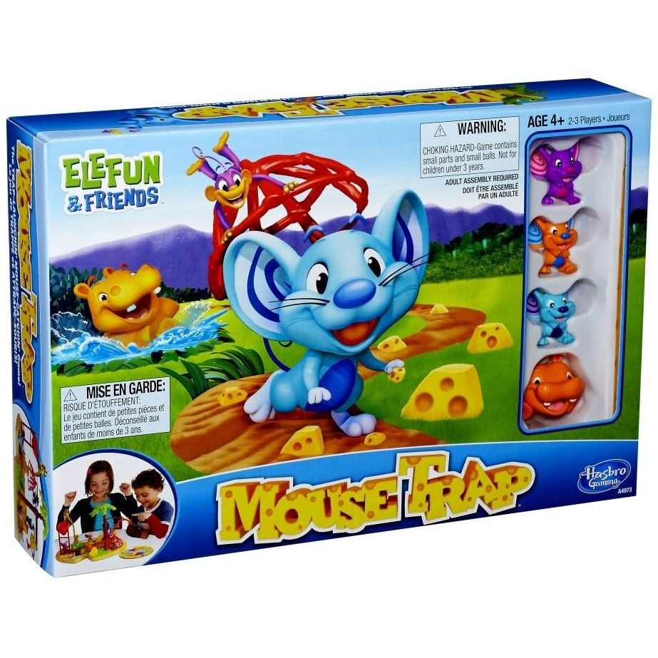 Jogo De Ratoeira Hasbro Gaming Elefun E Amigos | Shopee Brasil