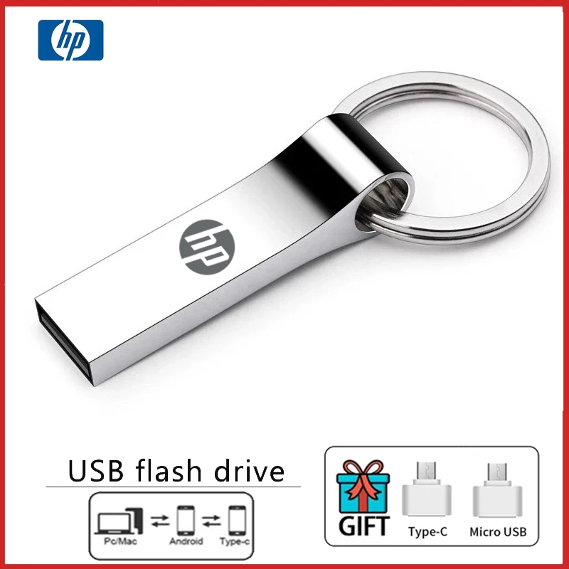 Hp Metal Driver Flash à prova d'água 1GB 2GB 4GB 8GB 16GB 32GB USB ...