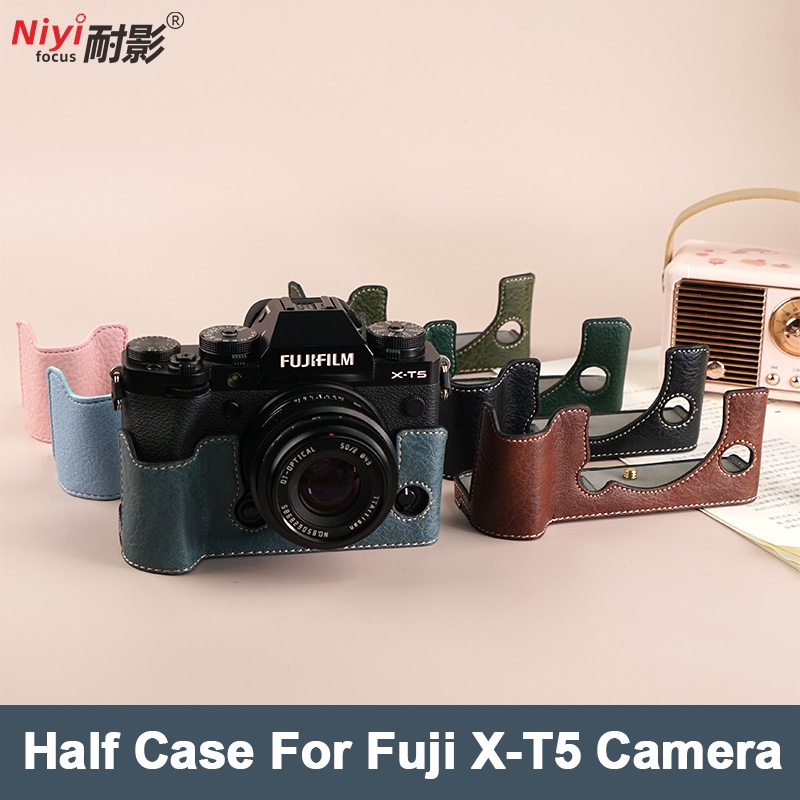 Fuji XT5 Capa Protetora Para Câmera PU Base De Couro Fujifilm X-T5 XT50 ...