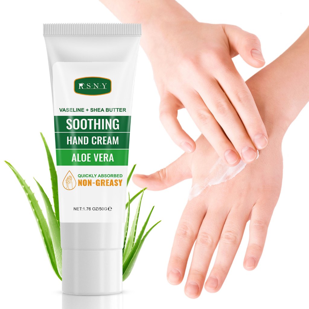 [Aloe Vera Natural Hand Cream Hidrata Profundamente , Repara Rachaduras ...