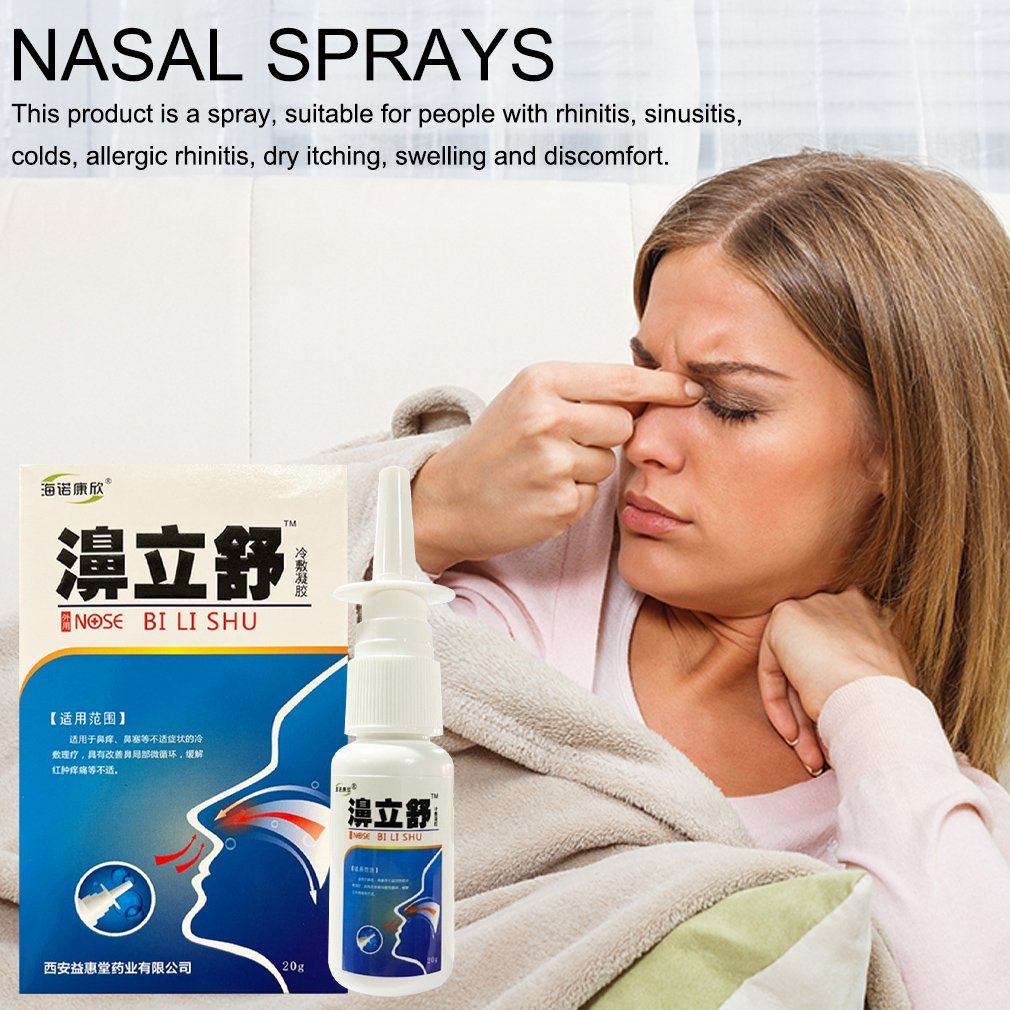 Spray De Rinite Nasal Crônica Sinusite Ervas Médicas Tradicionais ...