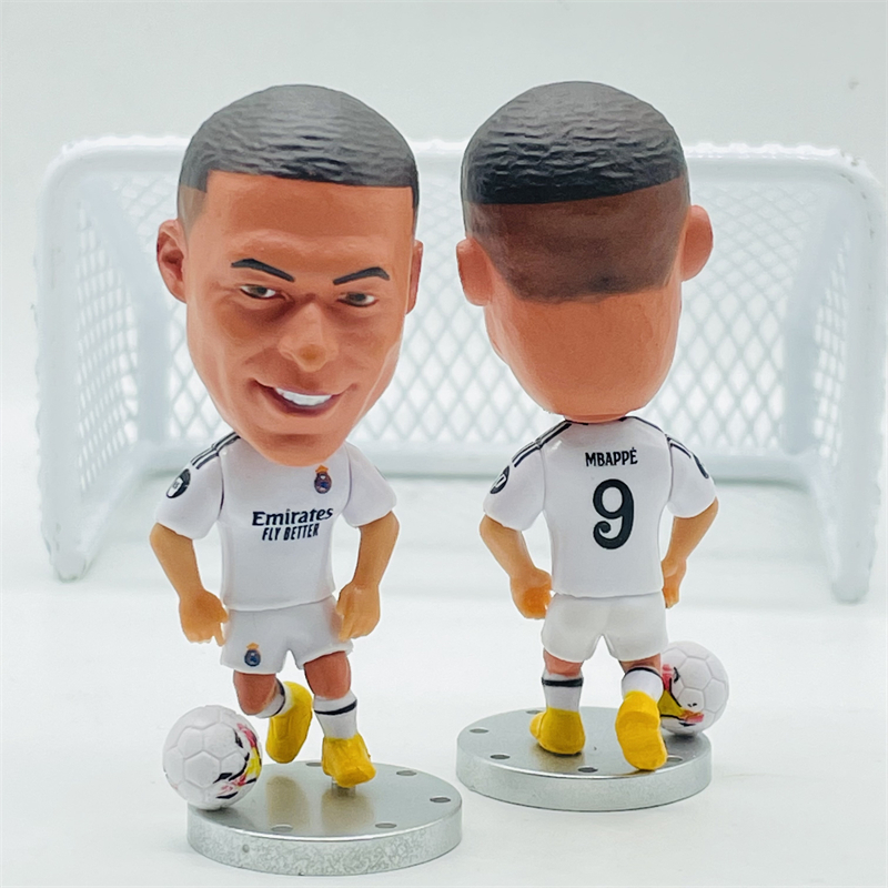Bonecos De Futebol Soccerwe 9 # K . Estatuetas Mbappe Temporada 2025 ...