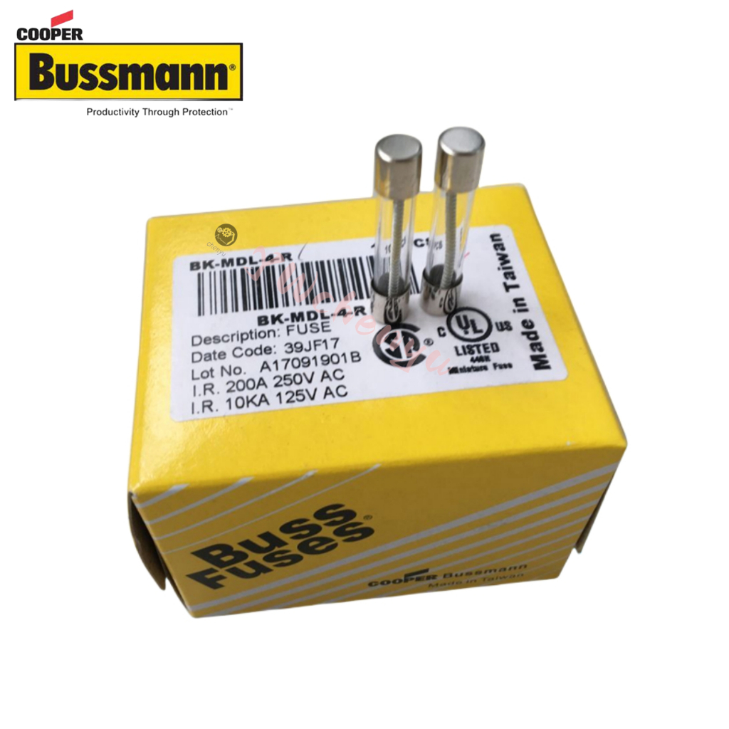 Fusível Bussmann MDL-1A 2A 3A 4A 5A 6A 7A 8A 10A 6*32MM 250V/32V ...