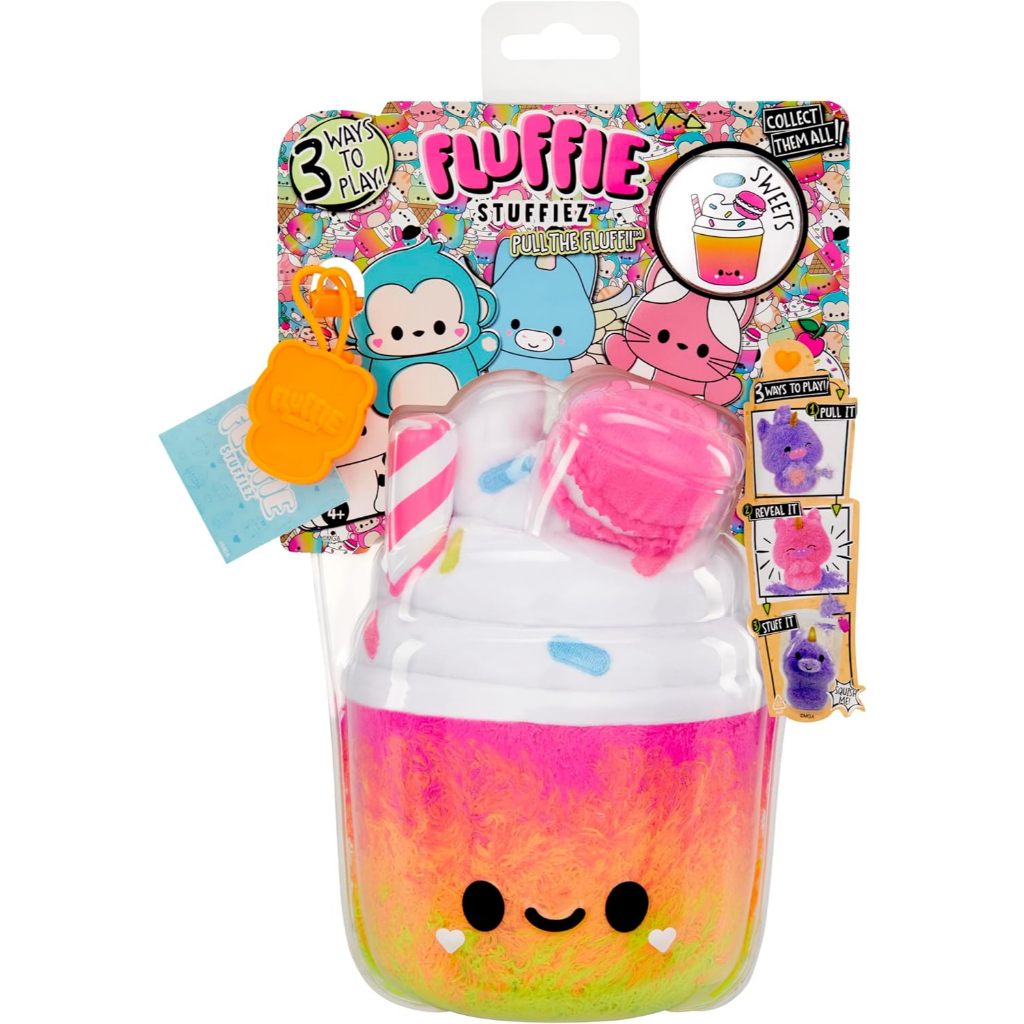 Fluffie Stuffiez Shake Pequeno Recurso Colecionável De Pelúcia ...