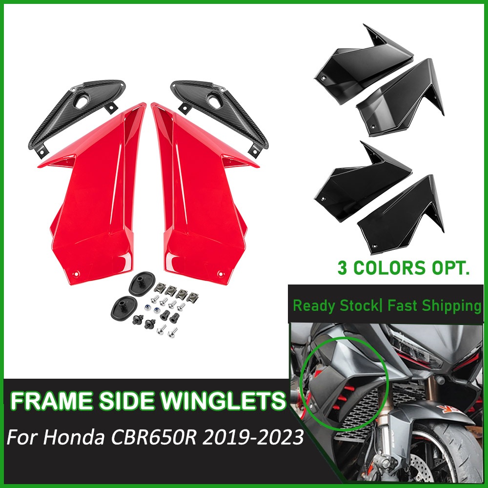 XTMOTO CBR650R Winglets Laterais Do Quadro Para Honda CBR 650R 2019 ...