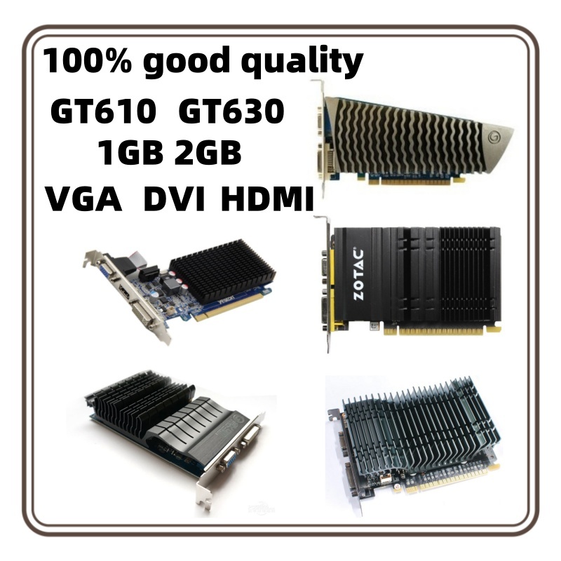 Placa Gráfica Discreta Para Jogos De Escritório De Mesa Usada GT520 ...