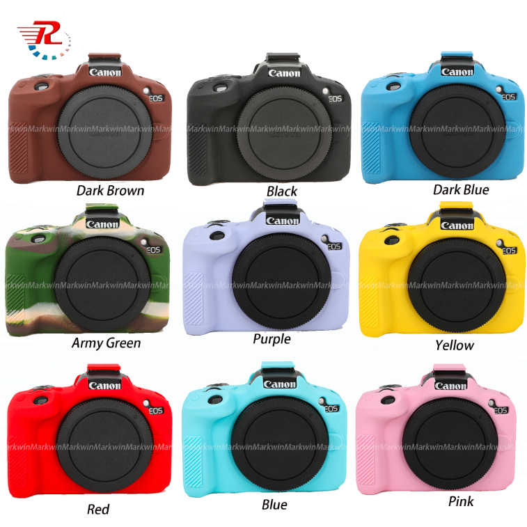 Capa De Borracha De Silicone Macia Para Corpo De Câmera Canon EOS R50 | Shopee Brasil